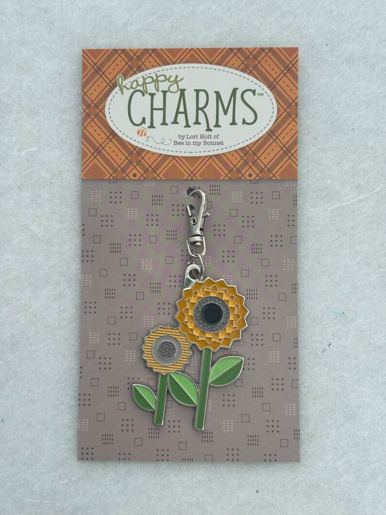 Lori Holt Enamel Happy Charms - Etsy