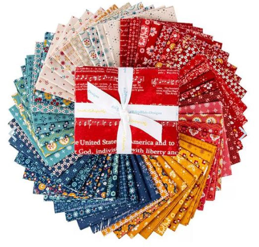 Americana by Lori Holt Fat Quarter Bundle - Etsy