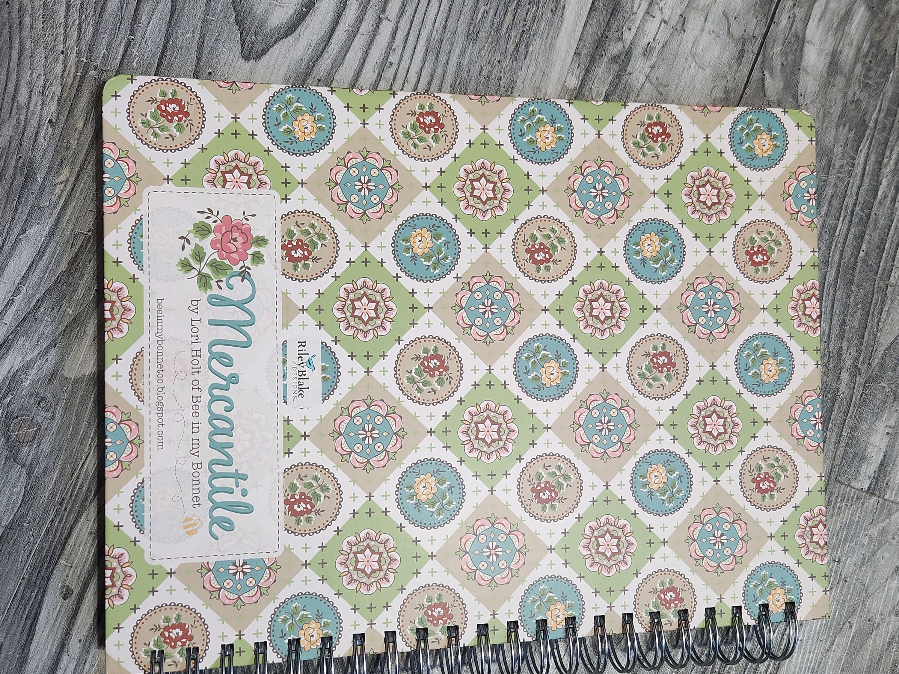 The Mercantile Grid Notebook by Lori Holt of Bee in My Bonnet - Etsy