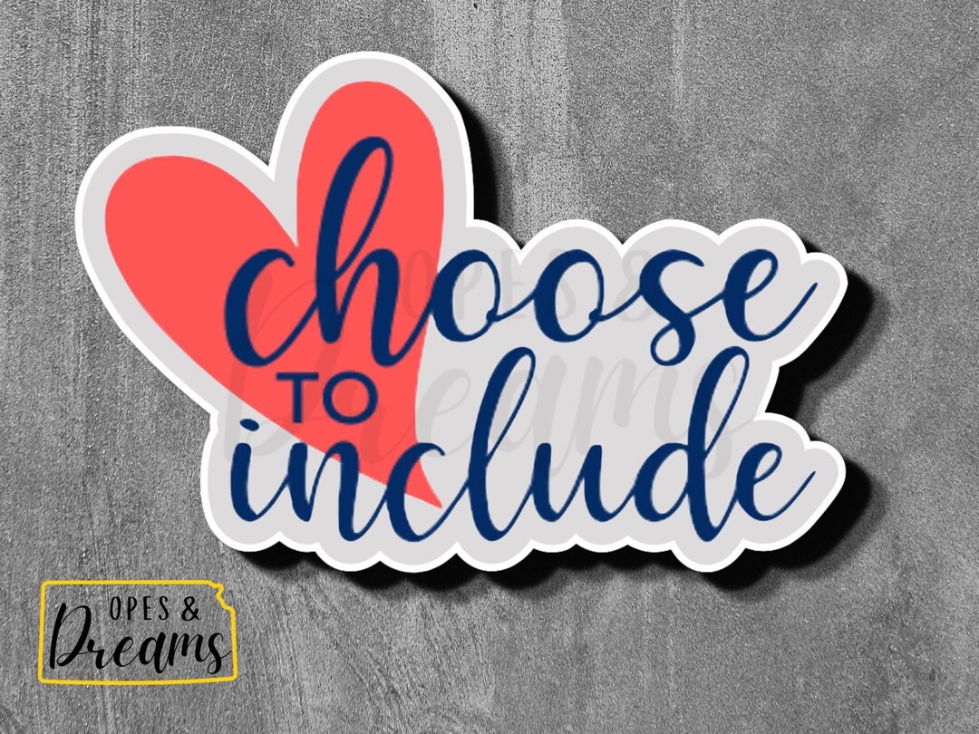 Choose to Include Waterproof Laminated Vinyl Sticker - Etsy