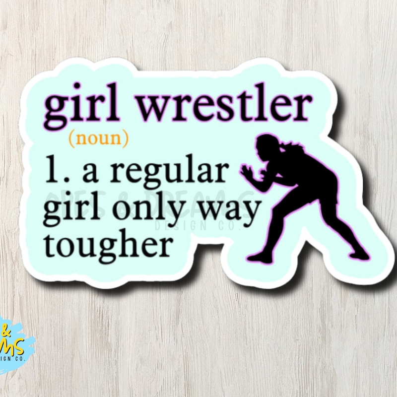 Girls Wrestling Iron On - Etsy