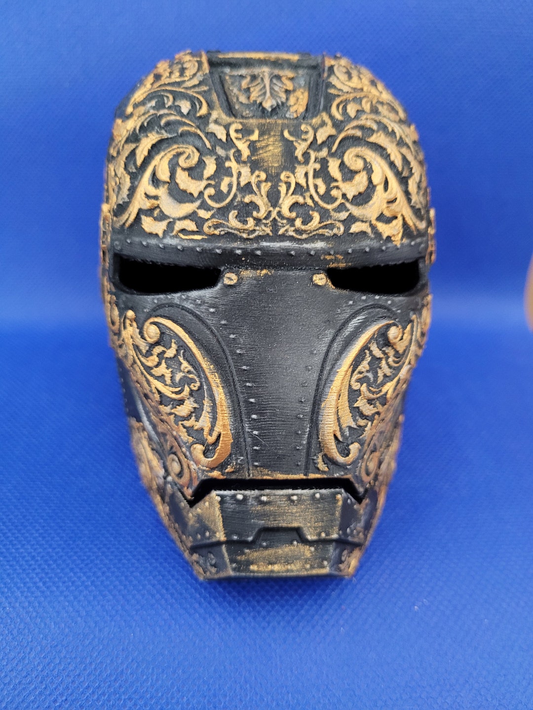 Deluxe Mini Iron Man Helmet black and Silver - Etsy UK