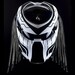 Top Predator Motorcycle Helmet Custom Fangs 3D Monster War dot & Ece ...