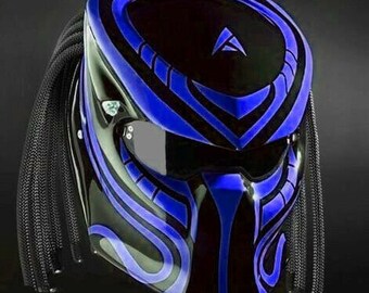 New Custom Predator Motorcycle Helmet the Black Mamba Matte - Etsy