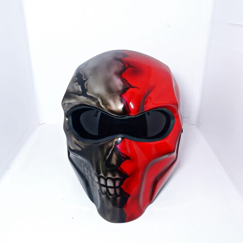 New Arrival Deathstroke the Red Skull Crack Wars Motive dot & - Etsy