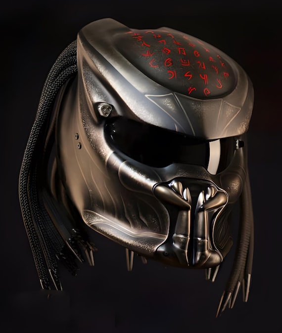 Custom Motorcycle Helmets Predator Predator Motorcycle Helmet – DOT