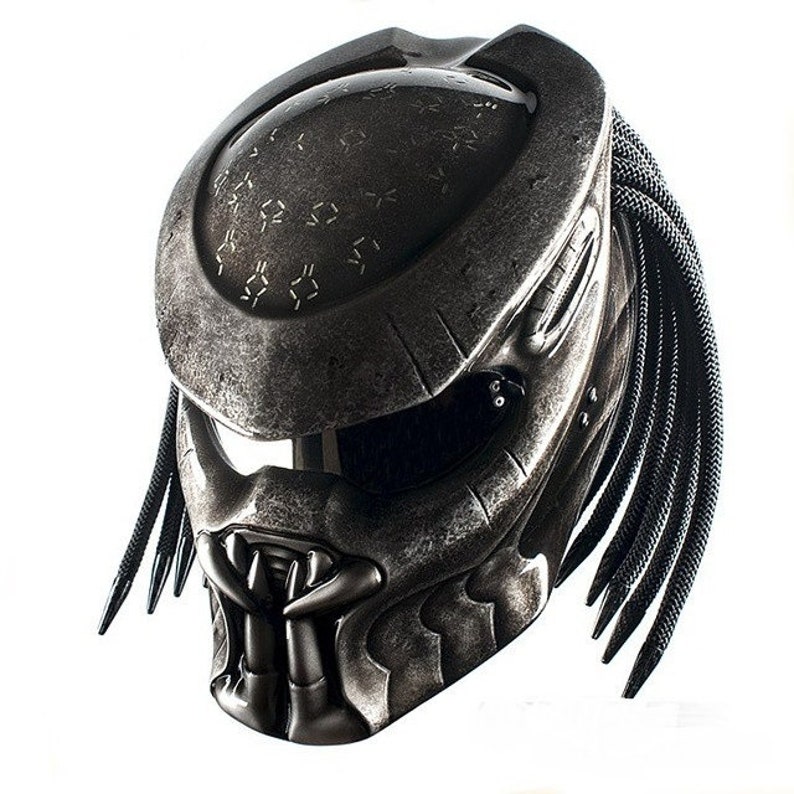 Custom Predator Motorcycle Helmet Style (dot & Ece Approved) - Etsy