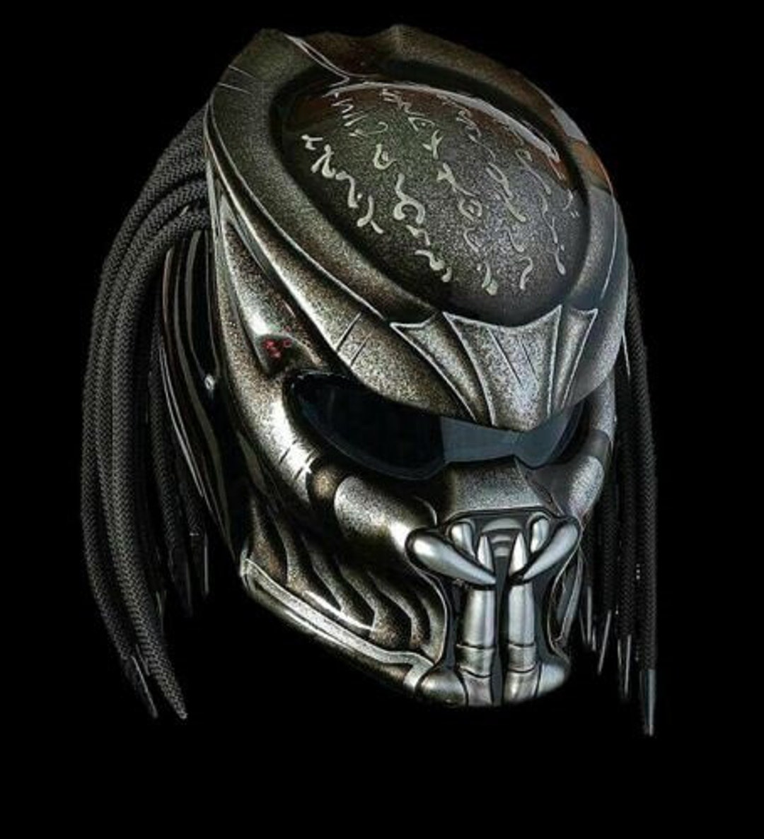 New Custom Predator Motorcycle Helmet Style dot & Ece Approved - Etsy
