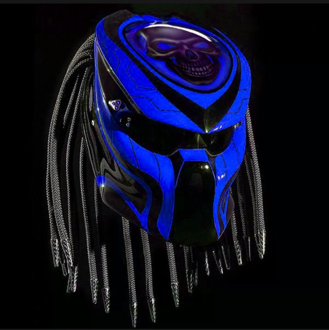 Custom Predator Motorcycle Helmets