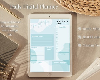 Daily Digital Planner | Printable Planner | iPad Planner | Goodnotes ...