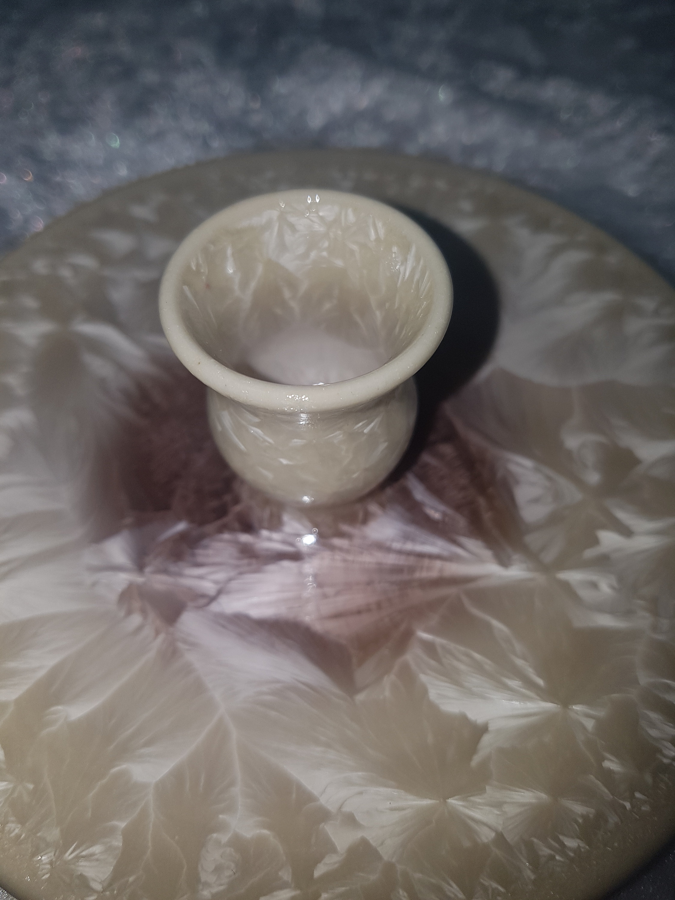 Crystalline Australian Studio Pottery 'rod Page' Candle Holder - Etsy