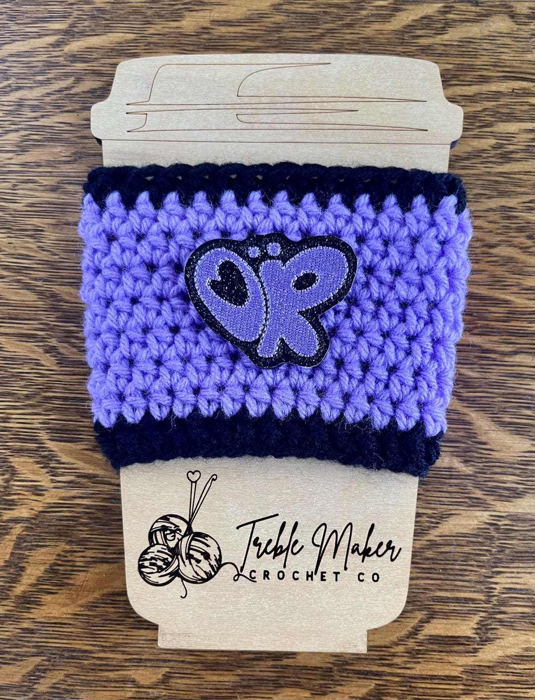 Olivia Rodrigo Inspired, Crochet Coffee Cup Cozy Reusable Drink Sleeve ...