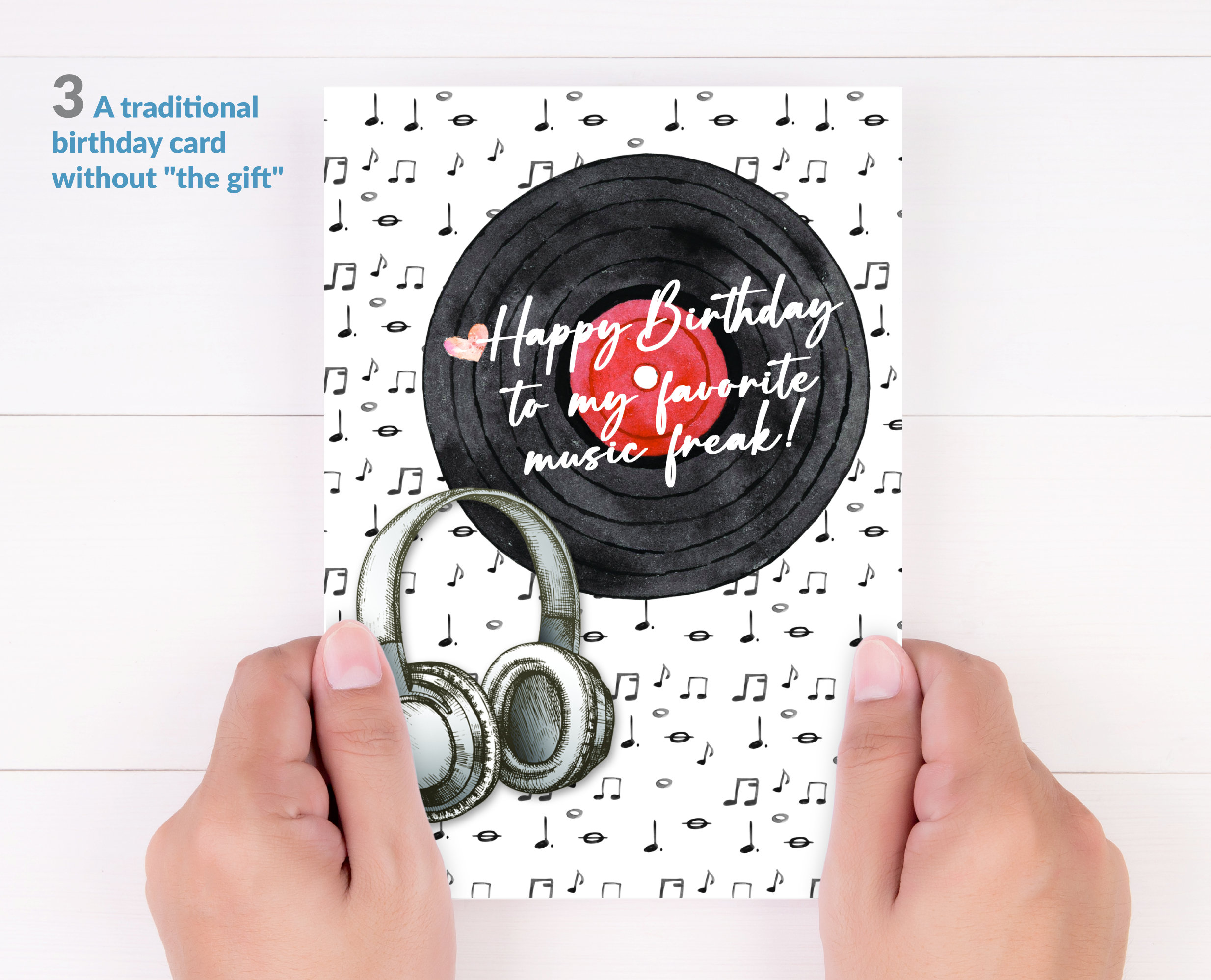 Printable Birthday Card for A Music Freak Music Lover's Greeting Card ...