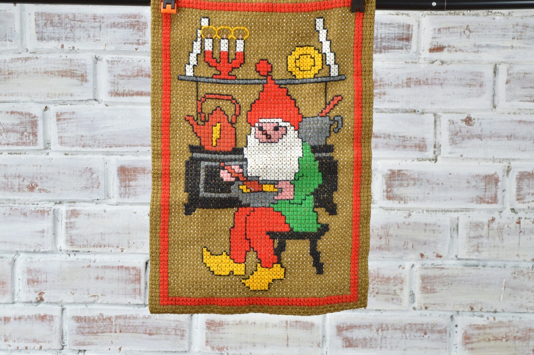 Gnome in the Kitchen Swedish Decor Art Swedish Handmade - Etsy