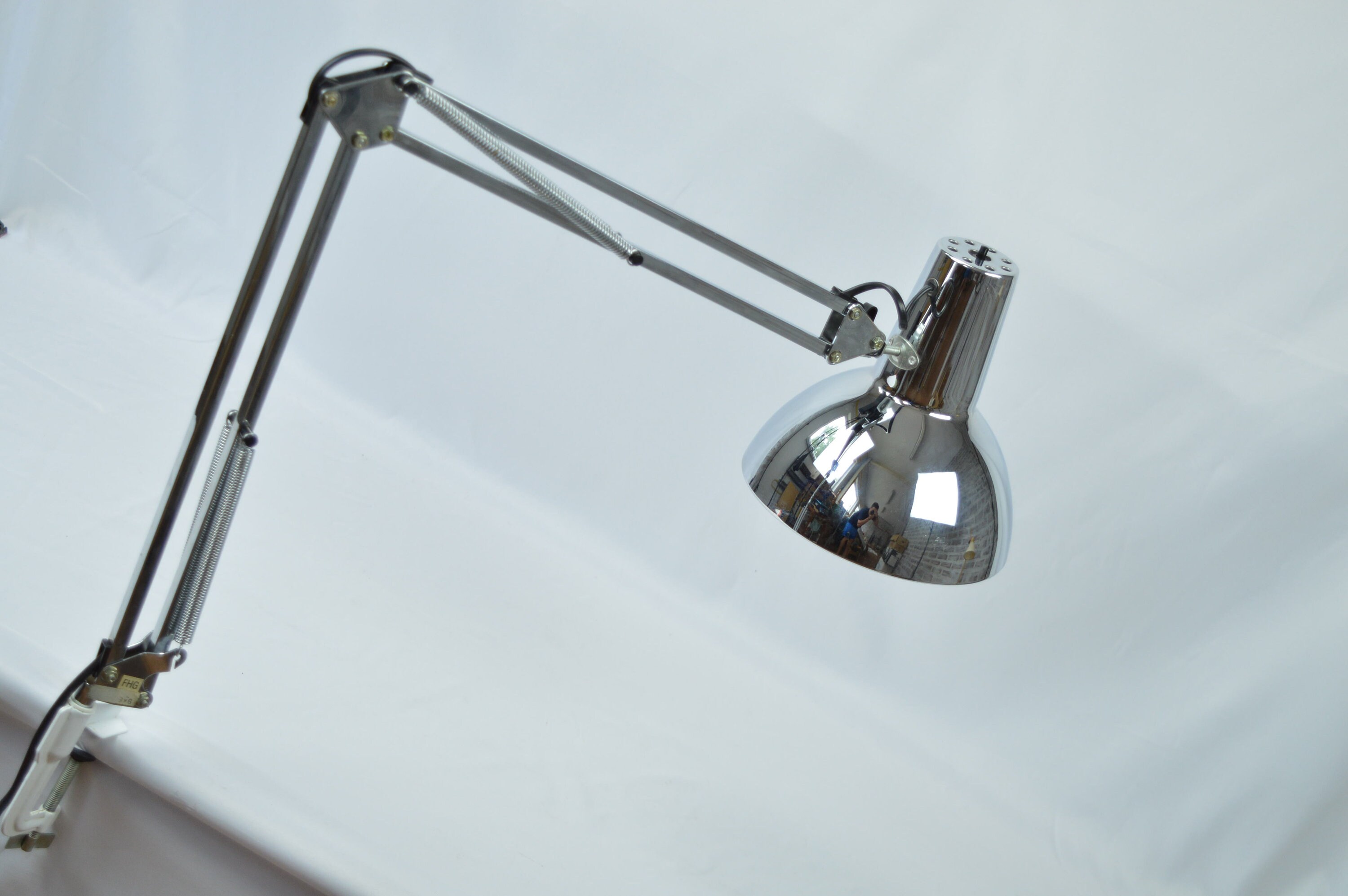 Authentic Vintage IKEA Silver Chrome Table Lamp From the 1970s Retro ...