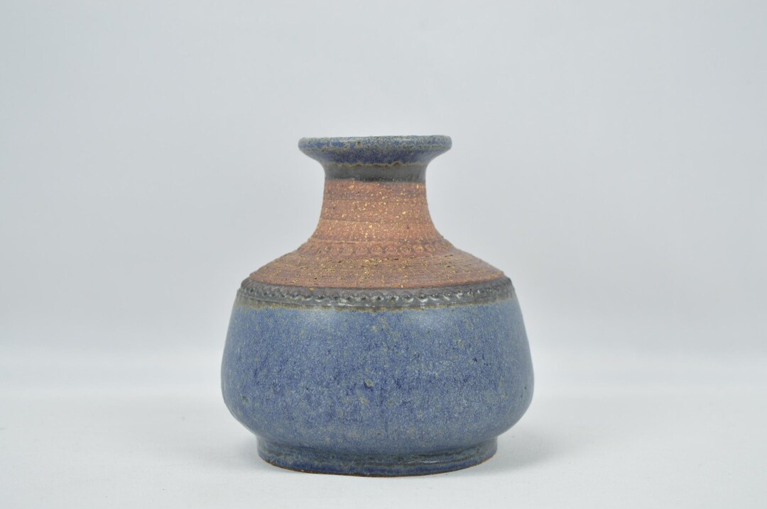 Vintage Swedish Pottery Vase by Klase Höganäs - Unique Mid-century ...