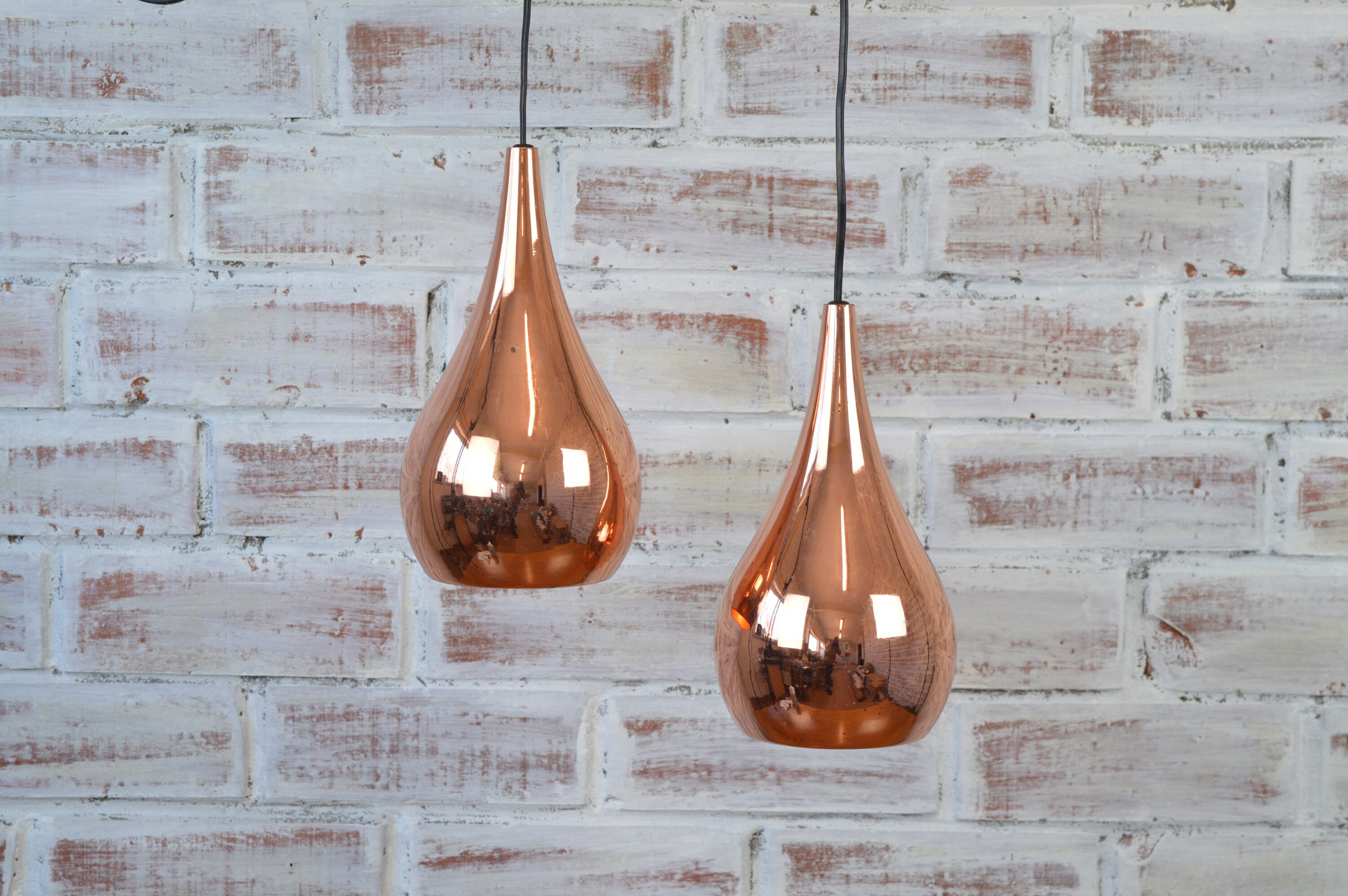 Vintage Pendant Light Copper Ceiling Lamp Rustic Room Decor - Etsy