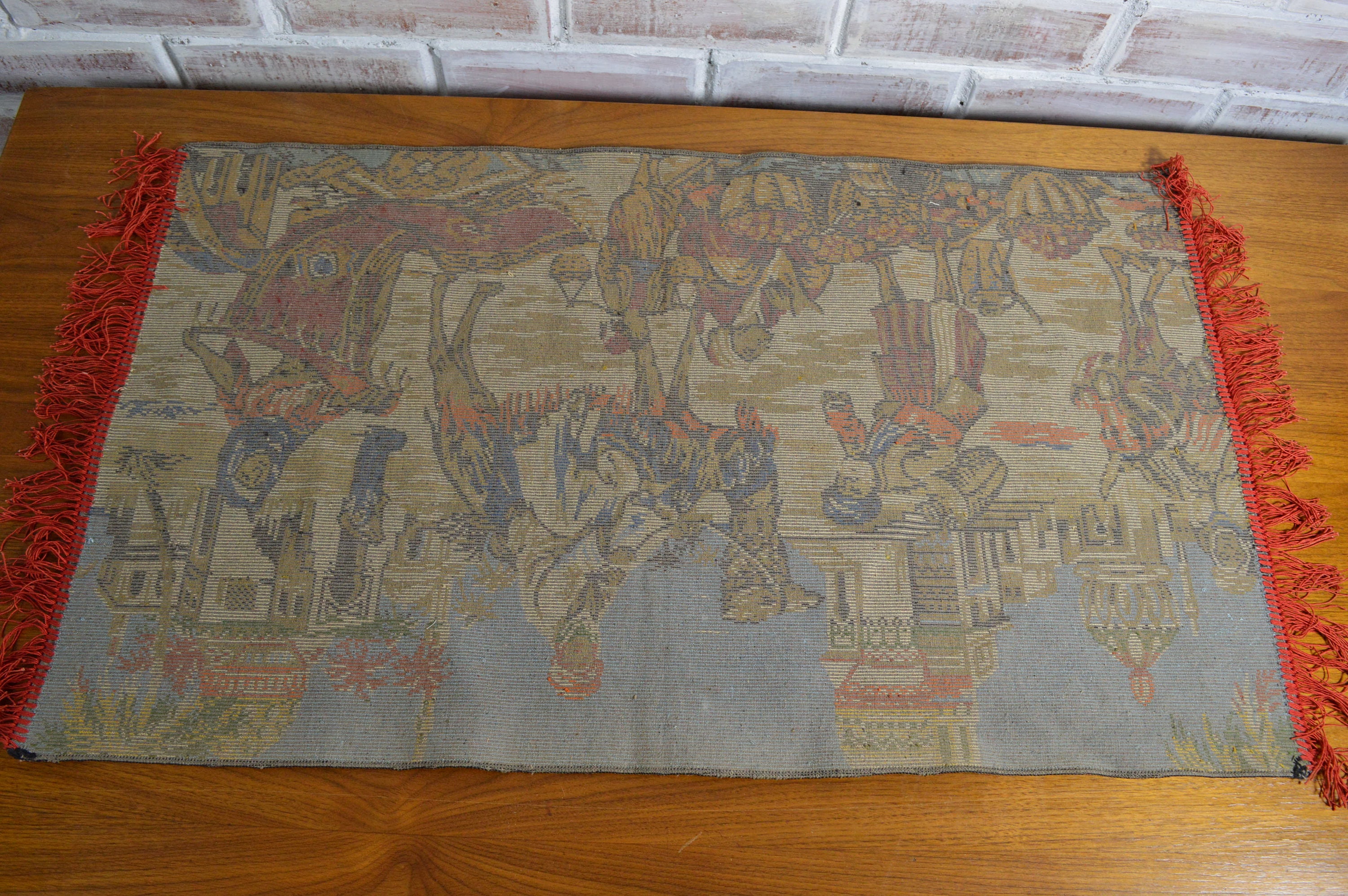 Vintage Tapestry Islamic Art Decor, Oriental Arabic Wall Decor Tapestry ...