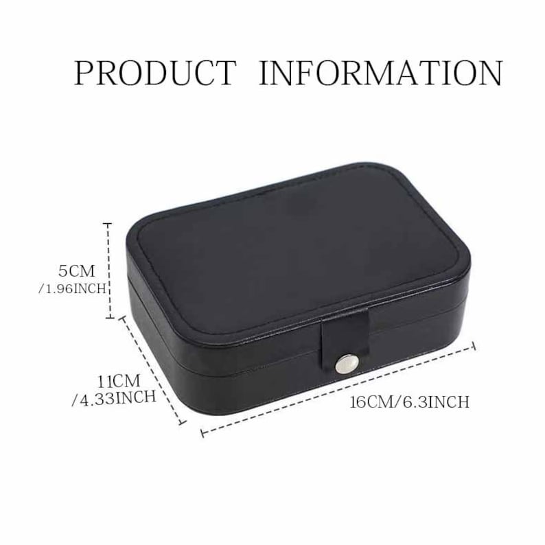 Personalized Jewelry Storage Box - Custom Name Storage Case - Mother’s ...