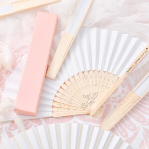 Elegant White Lace Hand Fan Perfect Wedding Favors and Bridesmaid Gifts ...