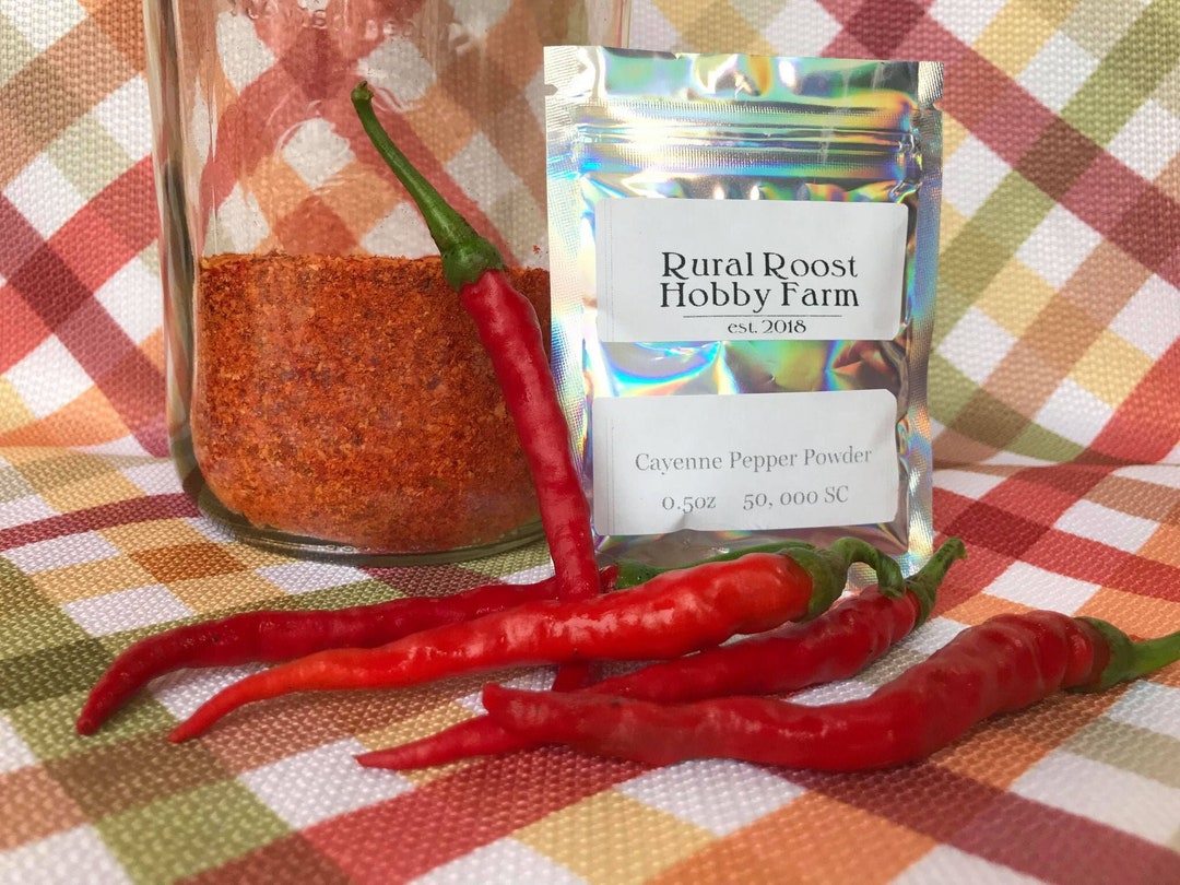 Homemade Fresh Cayenne Pepper Powder - Etsy