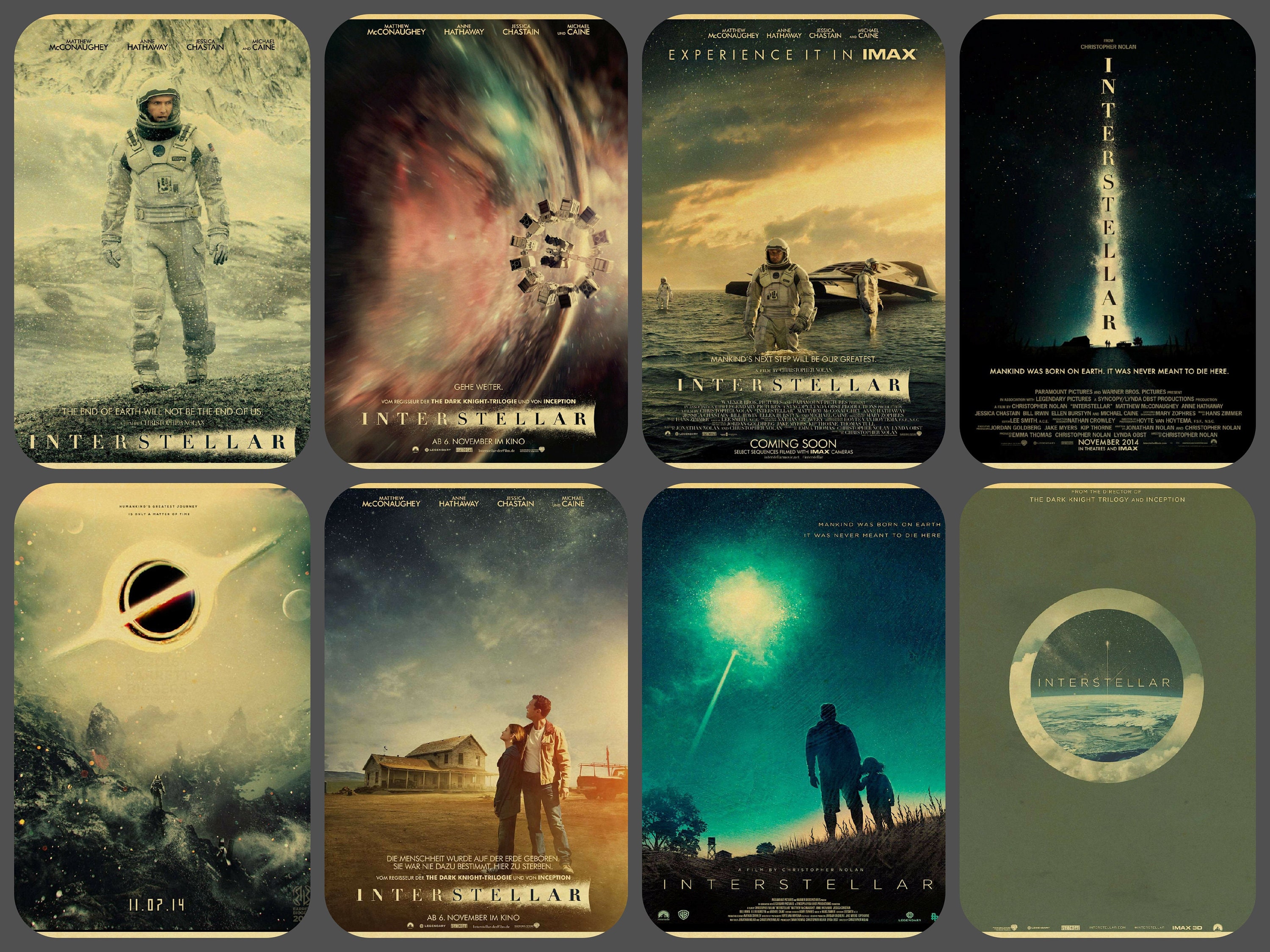 Interstellar Imax Poster