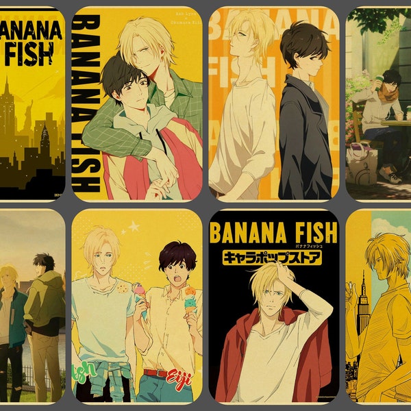 Banana Fish - Etsy