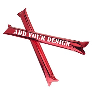 TOPTIE 100 Pcs Custom Printed Thunder Sticks Noisemakers - Etsy