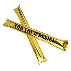 TOPTIE 100 Pcs Custom Printed Thunder Sticks Noisemakers - Etsy