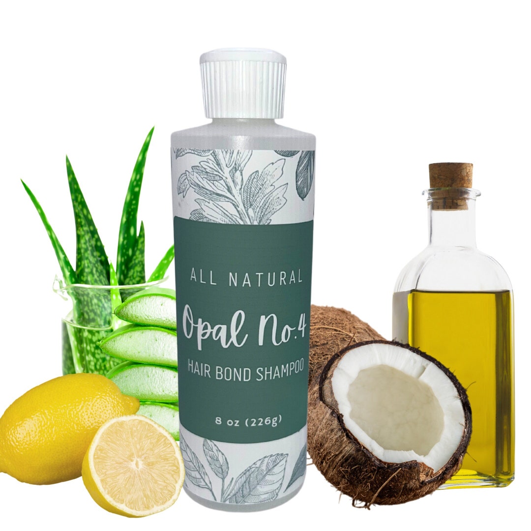 Natural Shampoo Plant-based Hair Cleanser Infused With Coconut Oil and ...