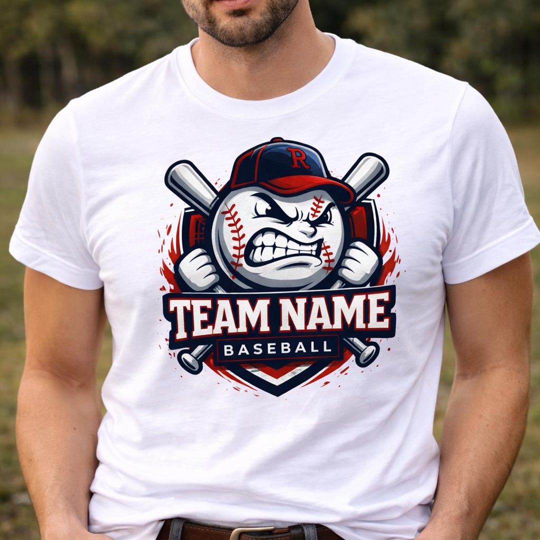 Custom Baseball Team Logo Design | Personalized Sports Logo | Custom ...