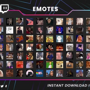 70 Cute and Funny Meme Emotes for Twitch and Youtube and Discord and ...