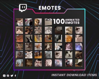 Ultimate 70 Animated Meme Emote Pack for Twitch, Discord, Kick ...