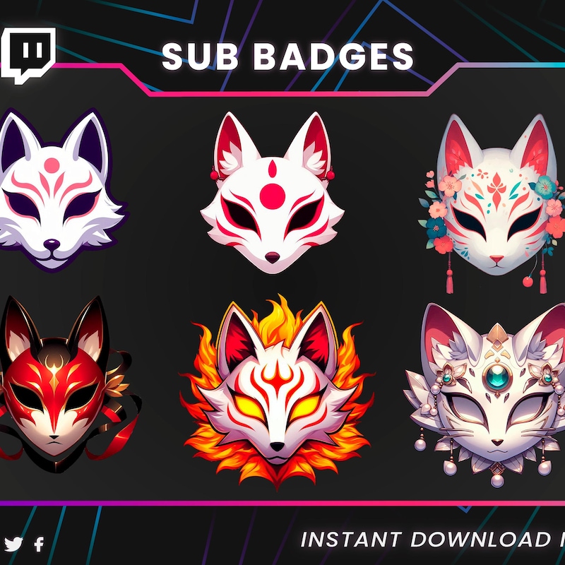 Spirit Twitch Badges - Etsy