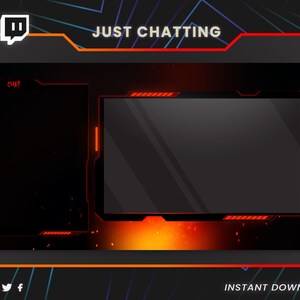 Animated Twitch Overlay – Stream Overlay, Overlay Twitch, Twitch Alerts ...