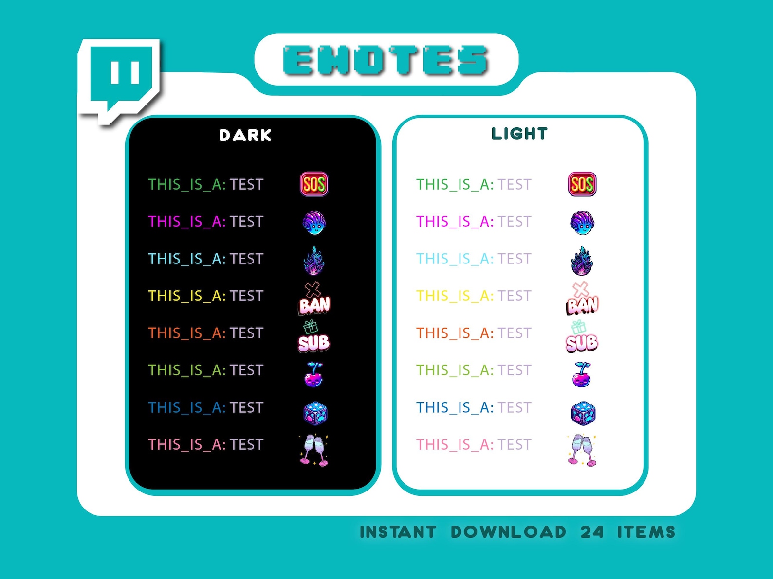 50 Text Emote, Twitch Text Emotes, Twitch Emote, Discord Emote, Omg ...