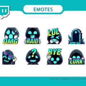 Twitch Emotes, Emotes Twitch, Digital Download, Twitch Chat, Gg Emote ...