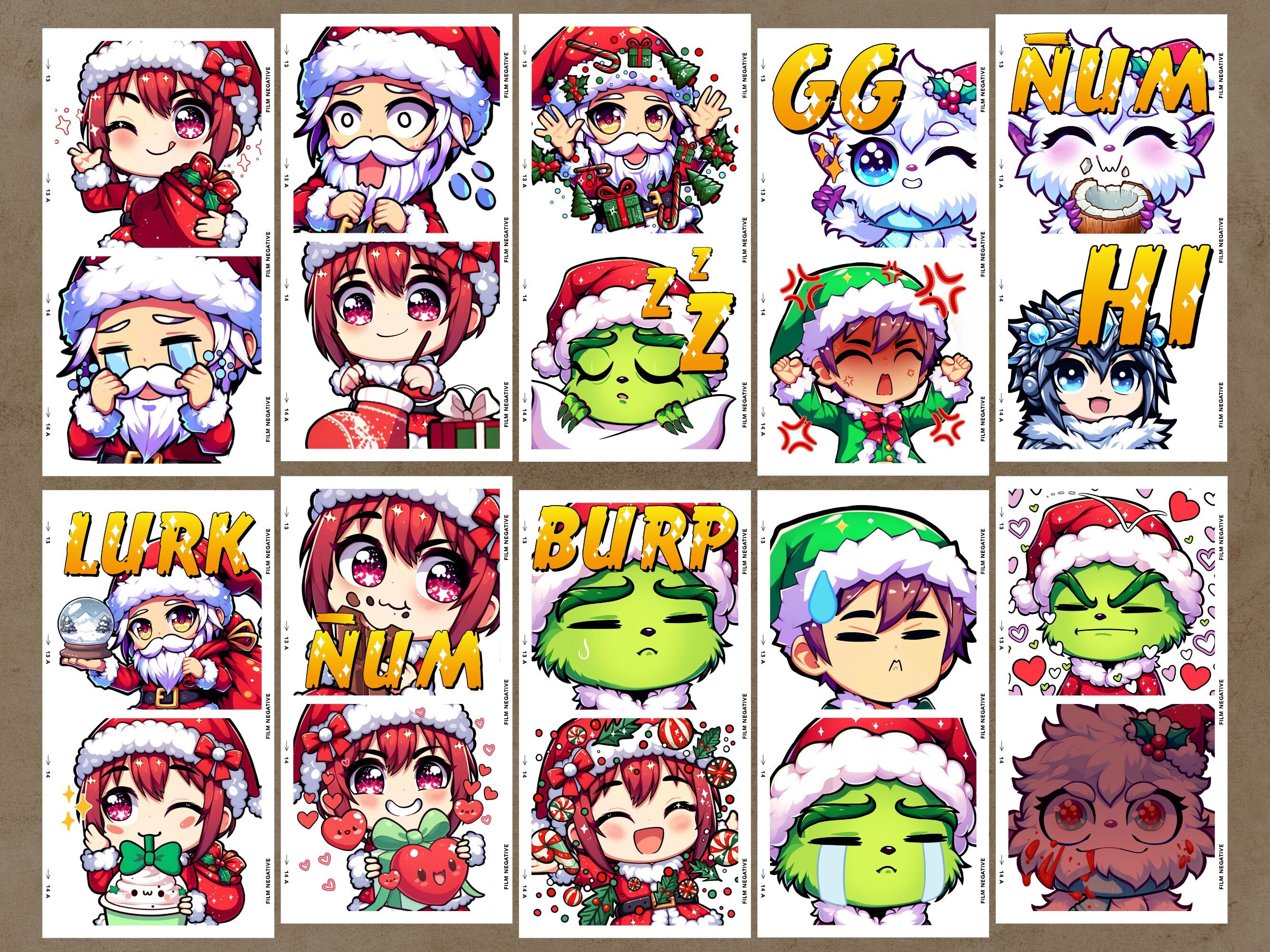 Ultimate Streamer Emote Pack 180 Unique Twitch Emotes for a Standout ...