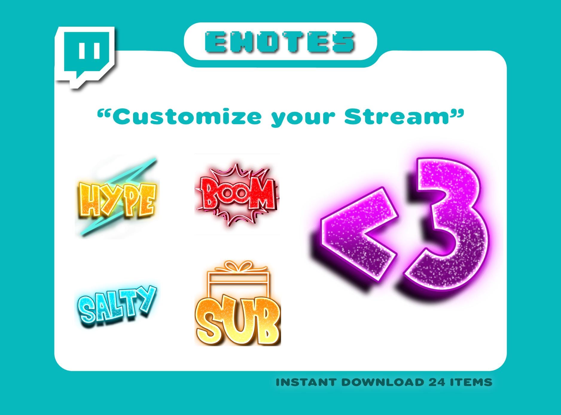 Twitch Emotes, Text Emotes, Comic Emotes, Anime Emotes, Cute Emotes ...