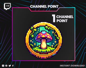 Twitch Channel Points Icon – Custom Reward PNG – Stream Loyalty Points ...