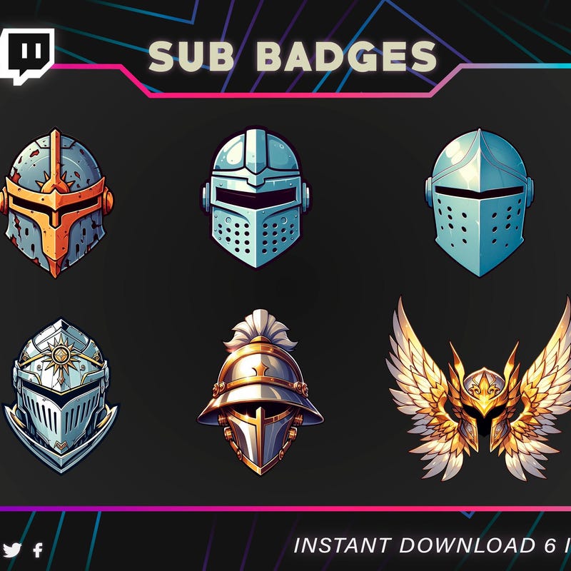 Sub Badges - Etsy