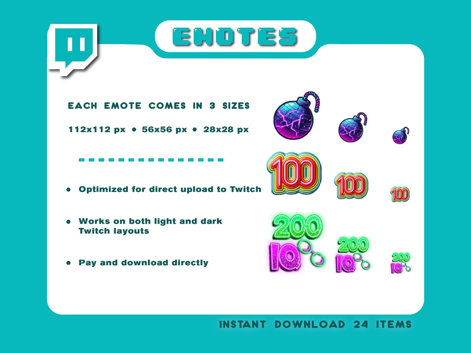 50 Text Emote, Twitch Text Emotes, Twitch Emote, Discord Emote, Omg ...