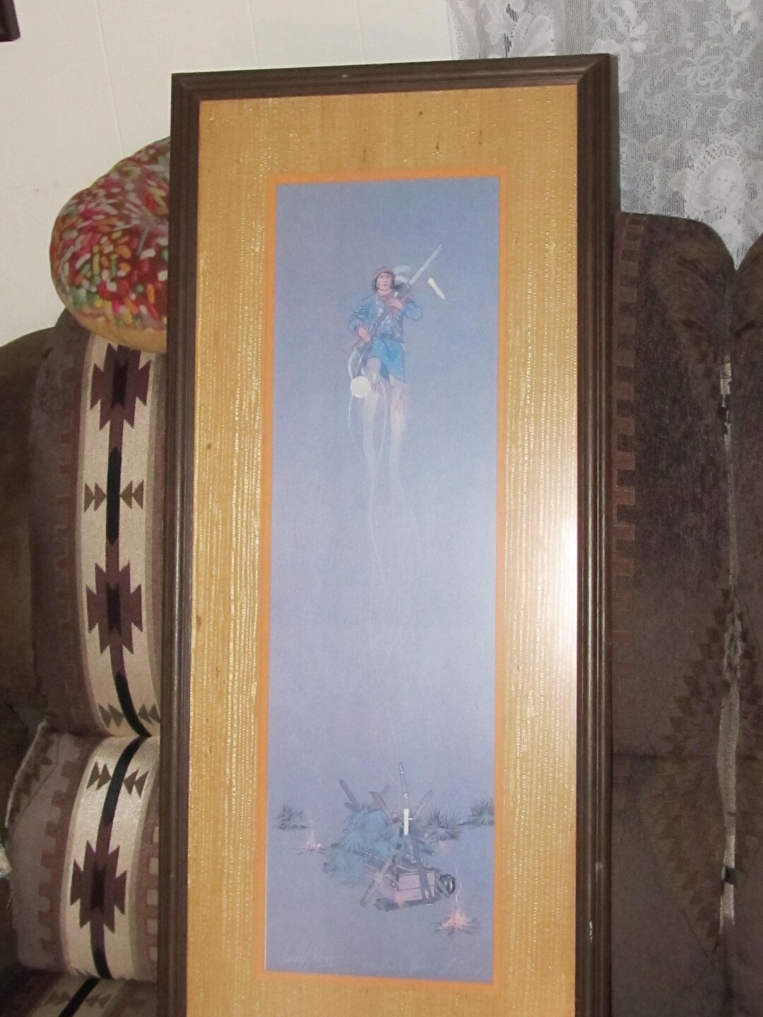 Spirit of Oscela Enoch Kelly Haney Print 876/1500 Framed and Matted - Etsy