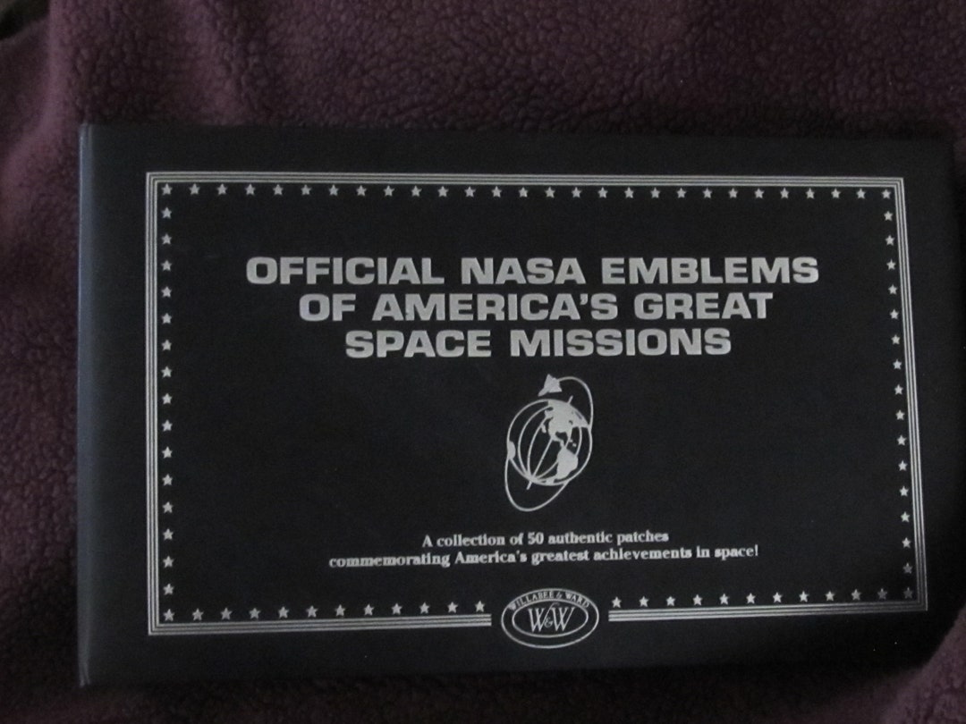 Willabee and Ward Official NASA Emblem Patch BINDER - Etsy