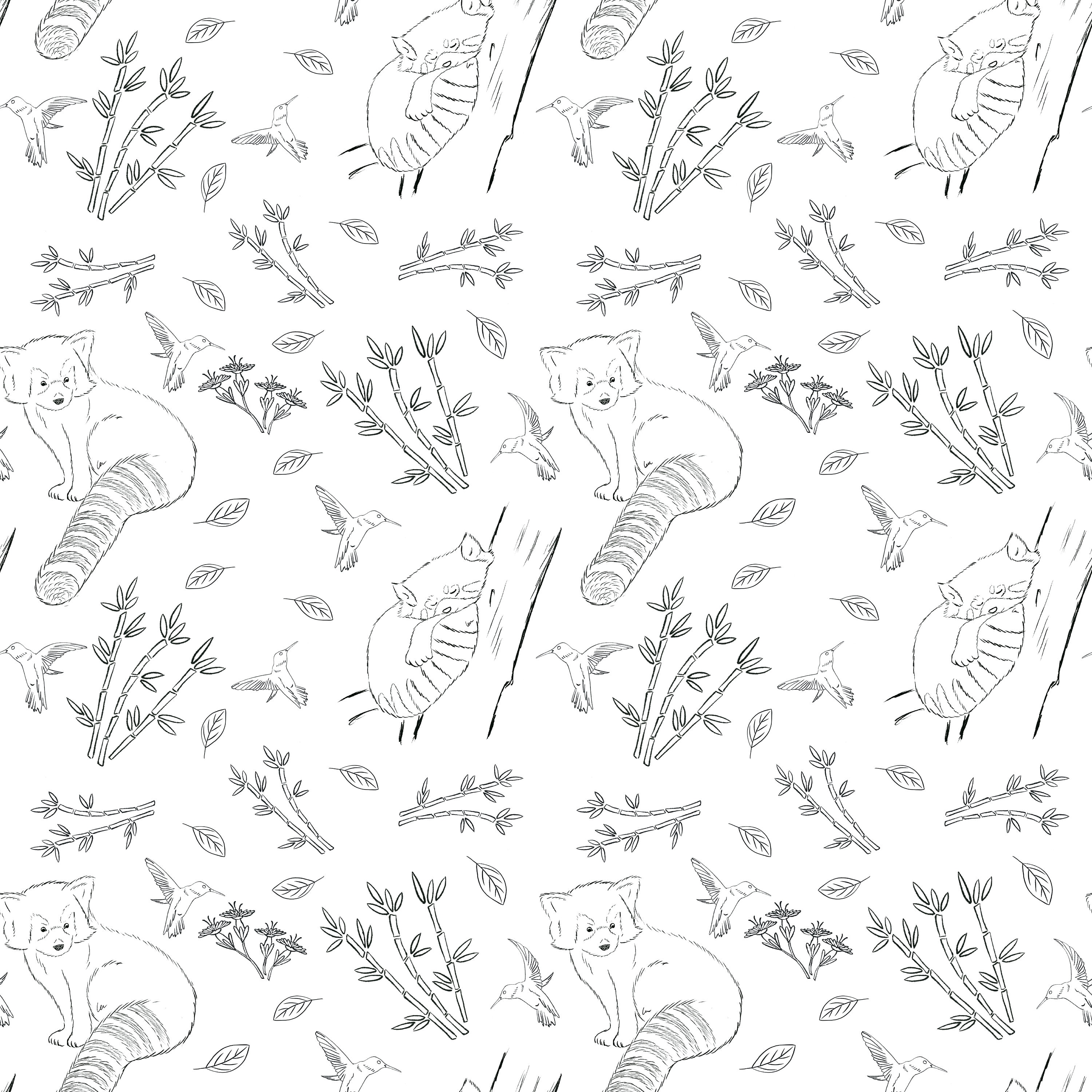 Printable Cards - Red Pandas - Original Artwork With the Option to ...