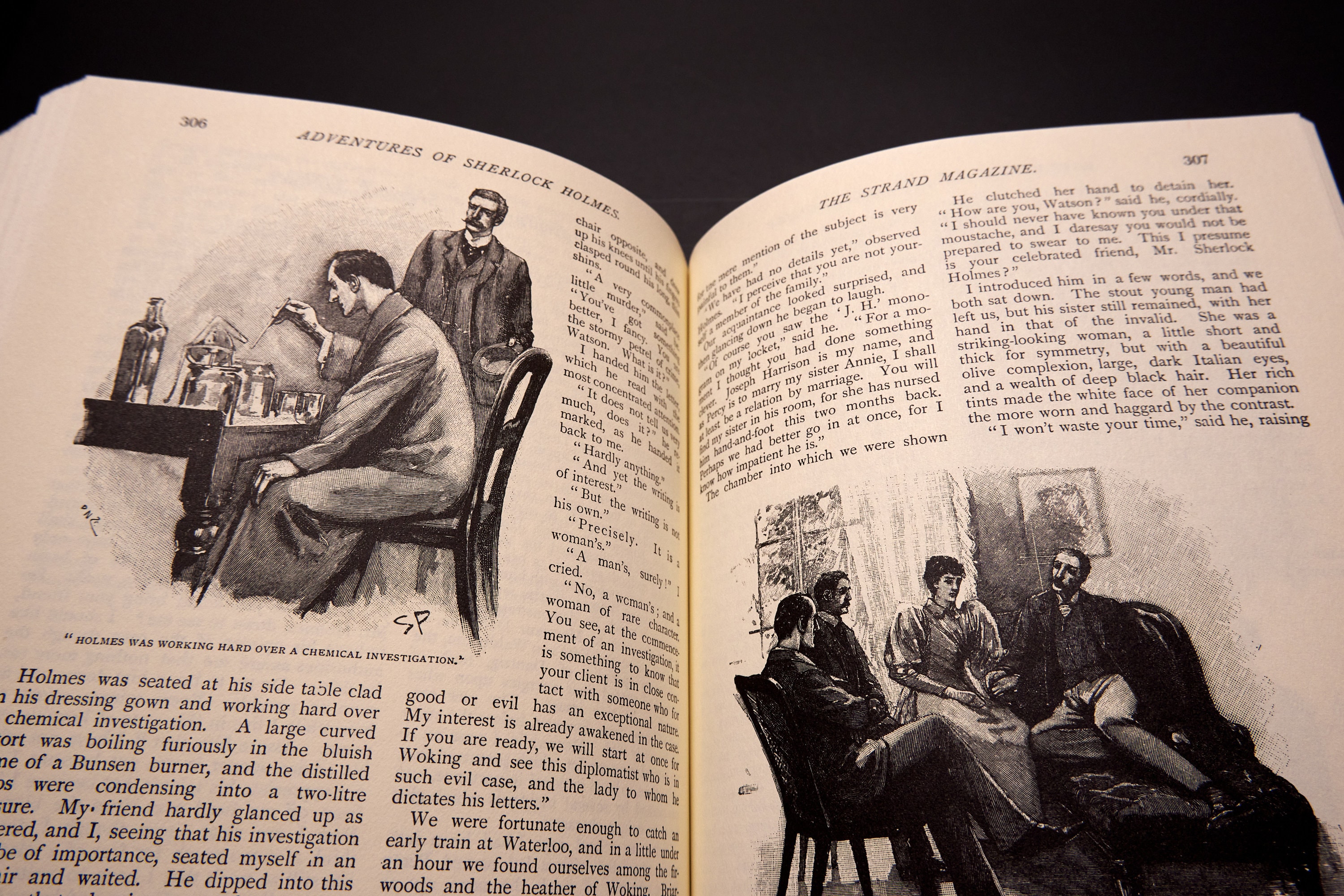Sherlock Holmes Original Illustrations