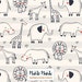 2 Savannah Animals Seamless Pattern for Commercial Use, Children ...