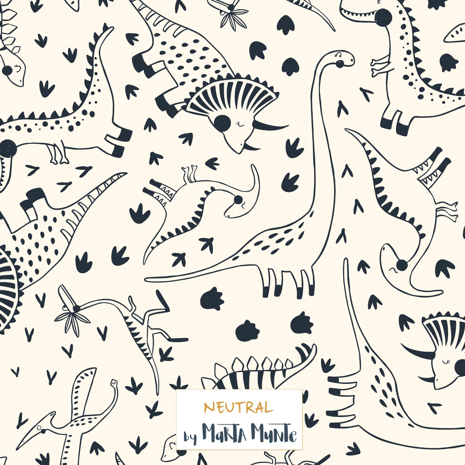 Dinosaurus Lines Seamless Patterns for Commercial Use, Dinos Surface ...