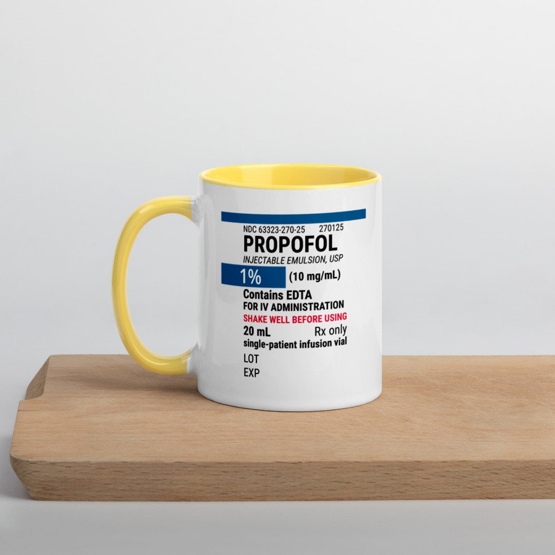 Colored Propofol Mug - Etsy