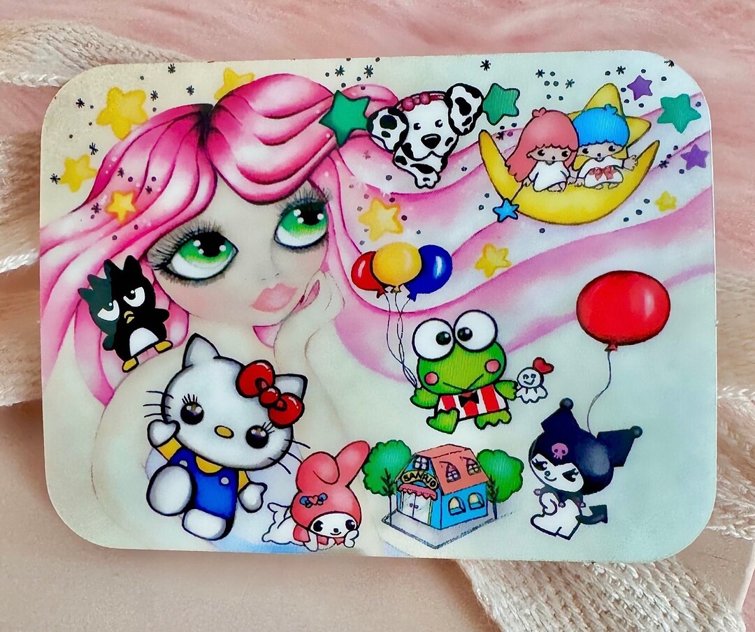 Hello Kitty Dreams Sticker |high Quality Print|keroppi, Kuromi, Spottie ...